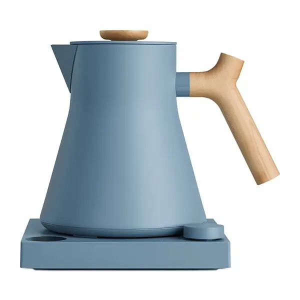 FELLOW Corvo Ekg Pro Electric Kettle - Hazy Blue/maple