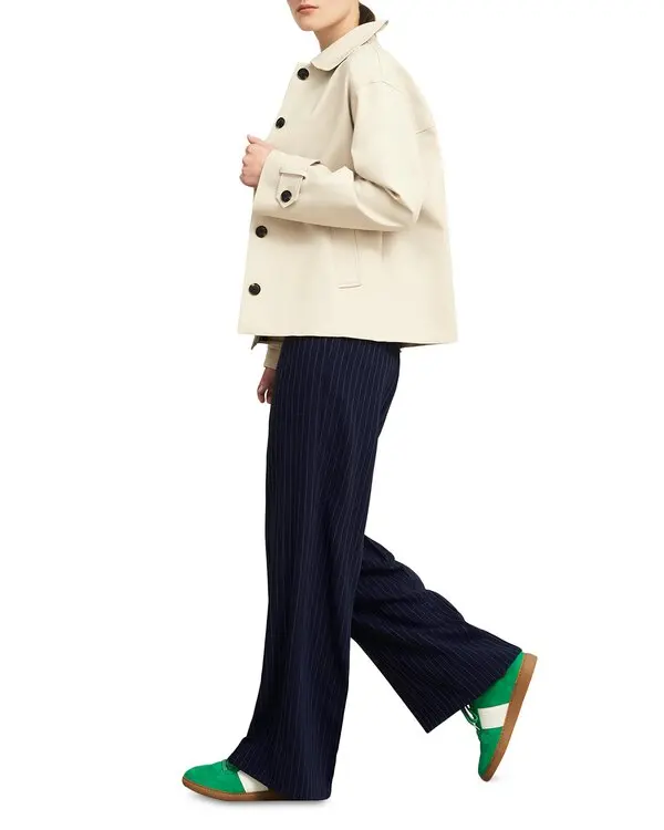 HOBBS LONDON Hadley Pinstripe Trousers