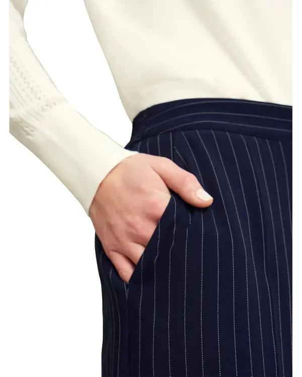 HOBBS LONDON Hadley Pinstripe Trousers