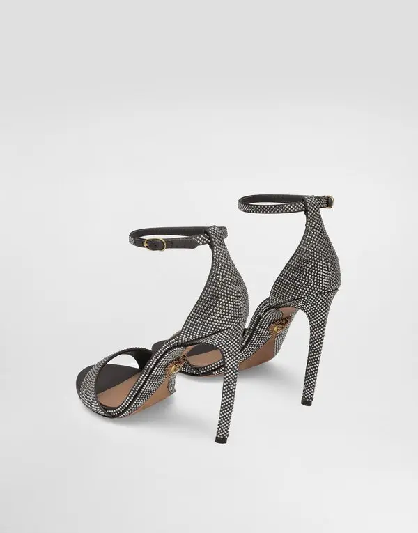 Dolce & Gabbana Keira Rhinestone Embellished Sandals - Multicolor
