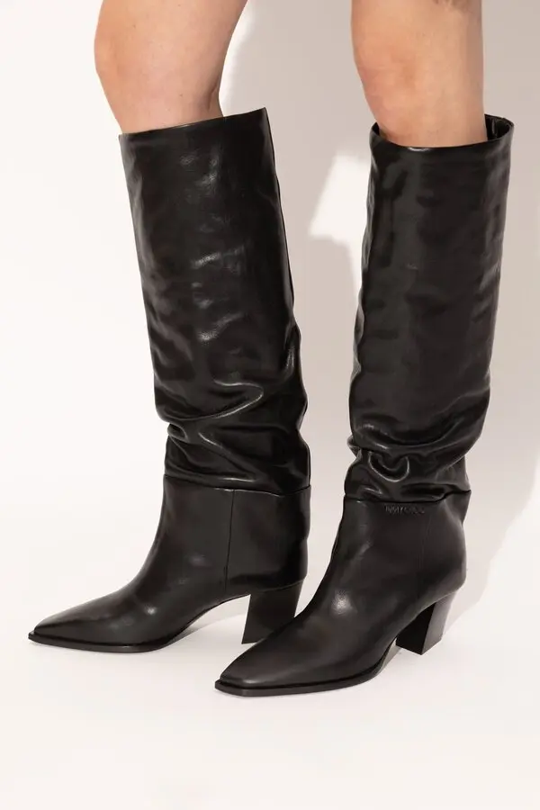 JIMMY CHOO Hart Heeled Boots
