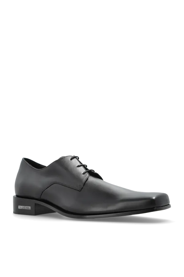 Balenciaga Leather Derby Shoes