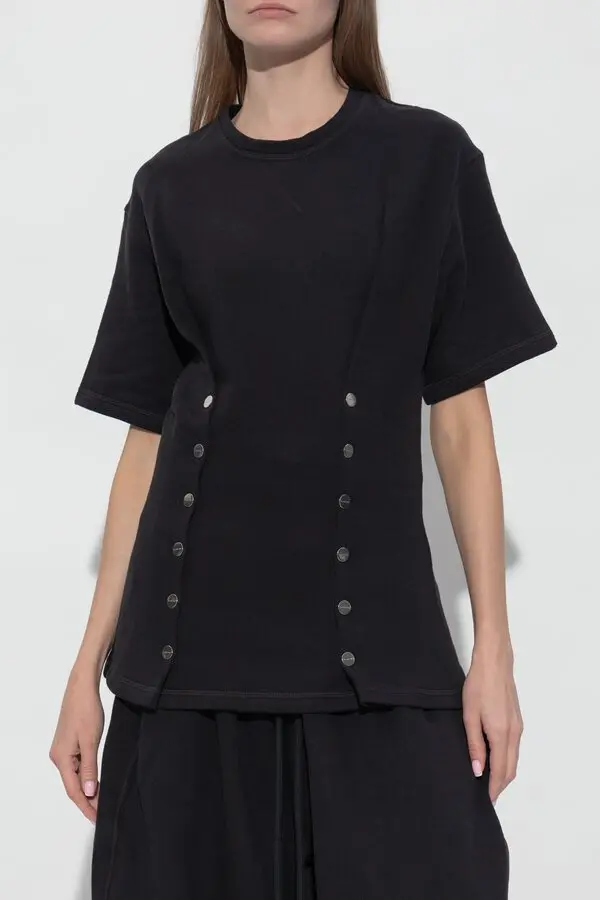 LANVIN T-shirt With Appliqués