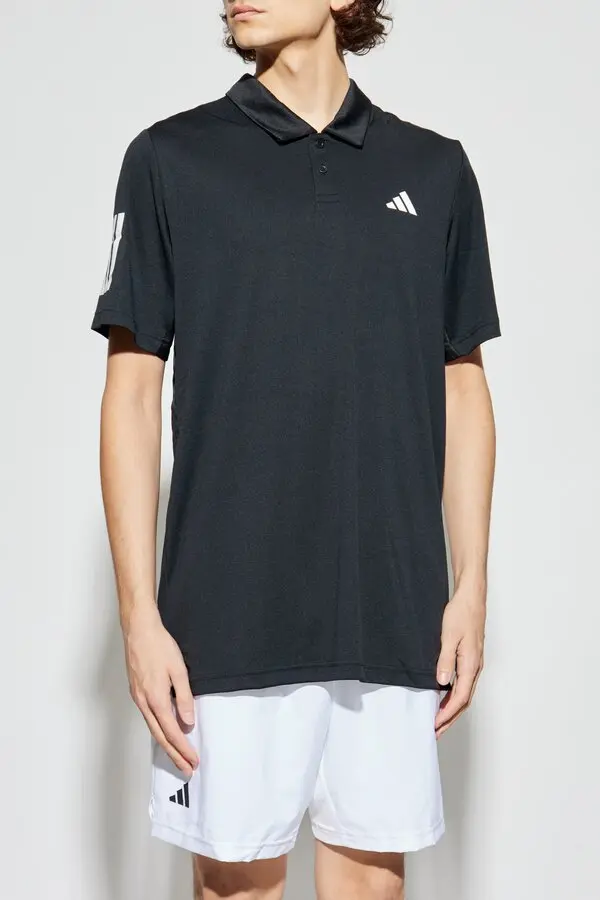 Adidas Polo With Logo - Black