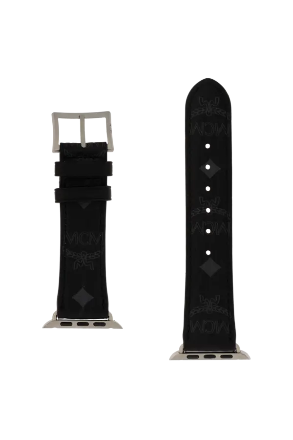 Mcm Apple Watch Strap - Black