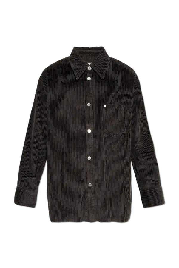Ami Corduroy Button-up Shirt