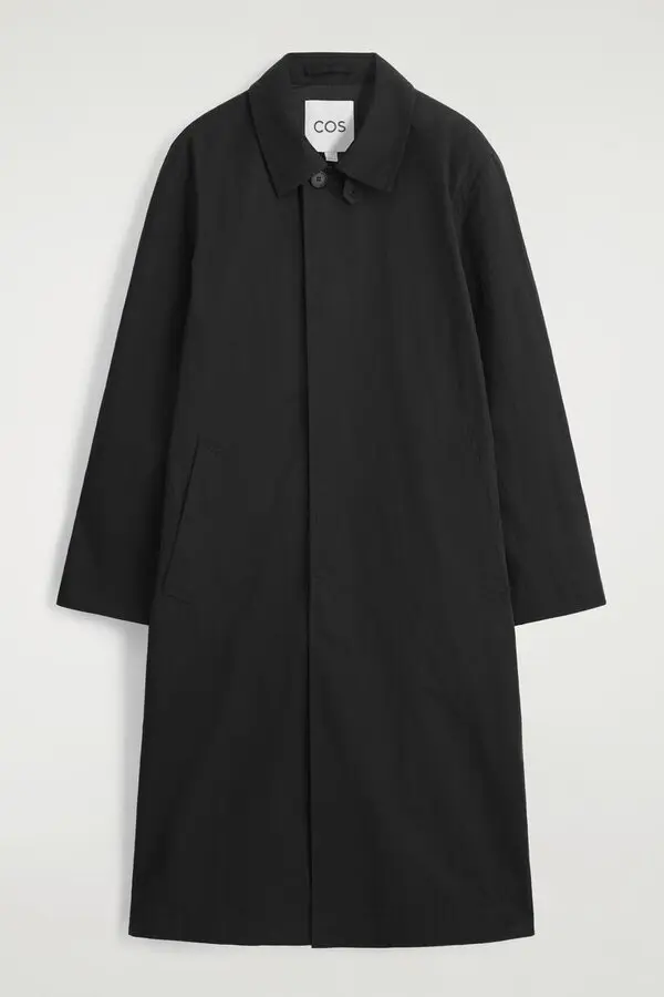 Cos Cotton Long Trench Coat