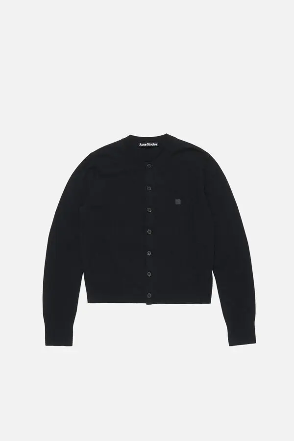 Acne Studios Fitted Yak Wool Cardigan