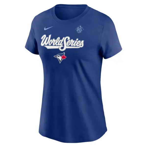 Nike Toronto Jays 2025 World Series Participant Authentic Collection T-shirt - Blue
