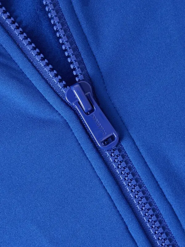 Goldbergh Serena Stretch Recycled-jersey Half-zip Top - Blue