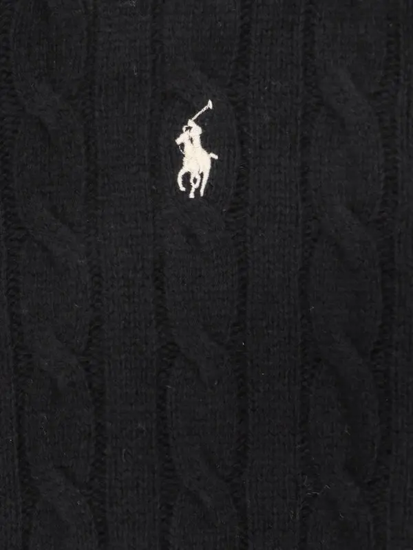 Polo Ralph Lauren Wool And Cashmere Blend Sweater - Black