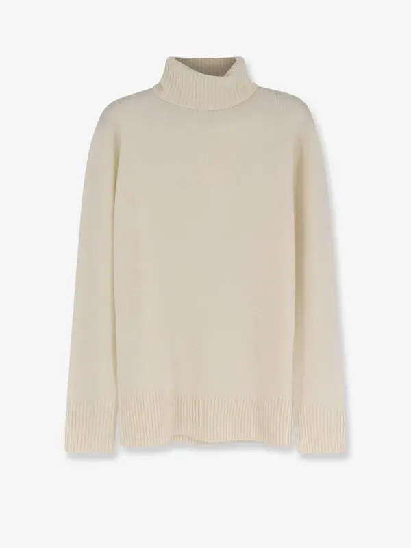 TOTÊME Cashmere Turtleneck - White