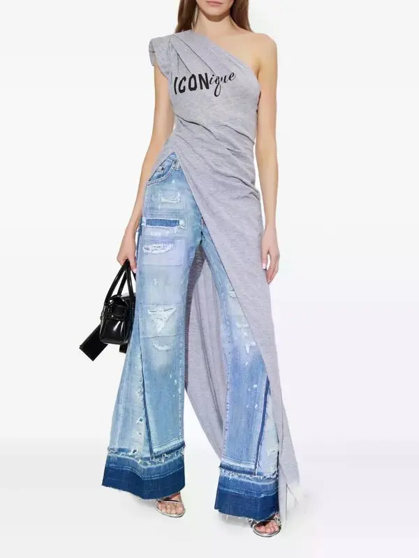 Dsquared2 One-shoulder Split Dress