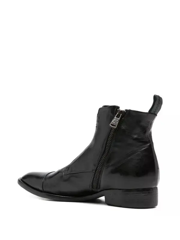 KING TARTUFOLI SHOES Zip-fastening Leather Boots