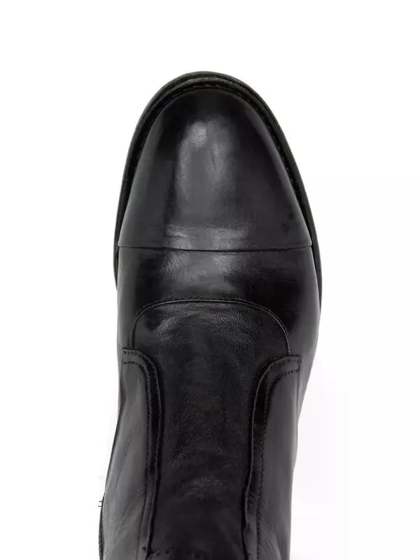KING TARTUFOLI SHOES Zip-fastening Leather Boots