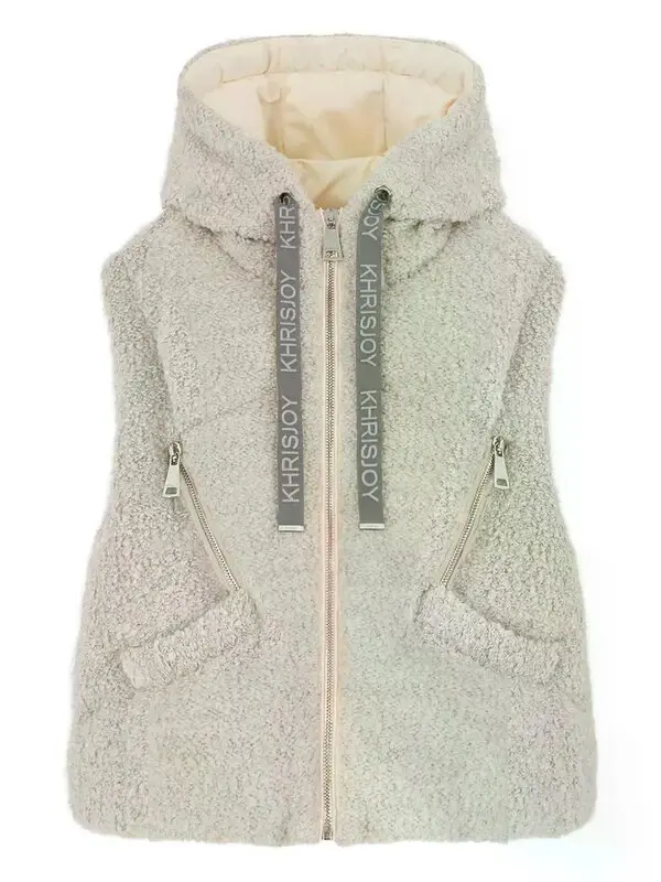 Khrisjoy Hooded Down Gilet - Grey