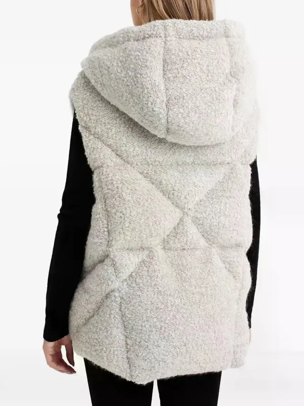 Khrisjoy Hooded Down Gilet - Grey