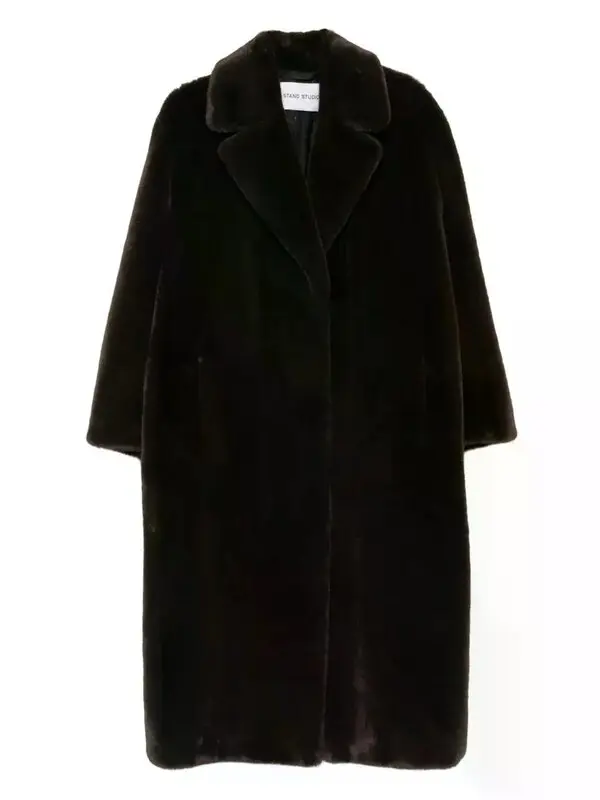 STAND STUDIO Collared Long Sleeve Coat