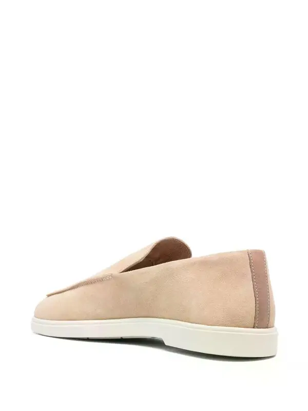 Frescobol Carioca Suede Loafers - Neutrals