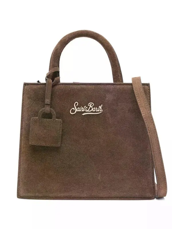 MC2 SAINT BARTH Leather Tote Bag - Brown