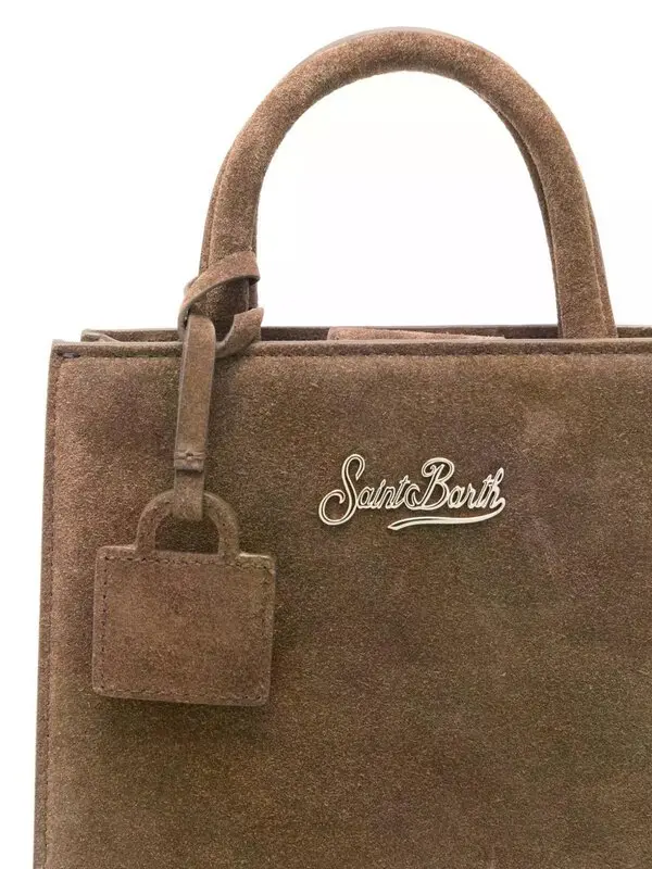 MC2 SAINT BARTH Leather Tote Bag - Brown