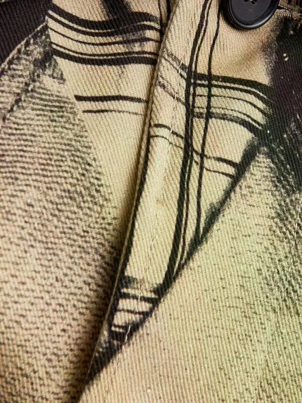 JEAN PAUL GAULTIER Trompe-l'oeil Belted Trench Coat