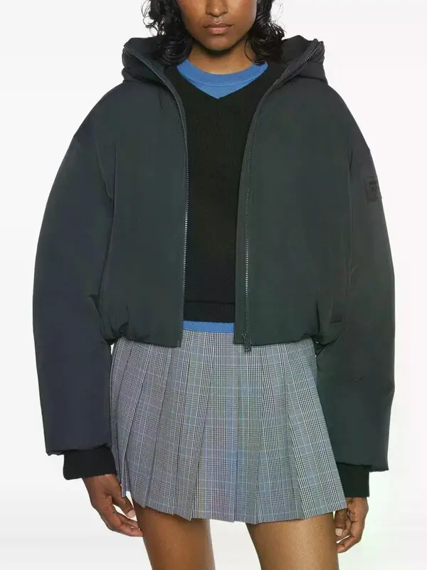 Maison Kitsuné Hooded Zip-up Puffer Jacket