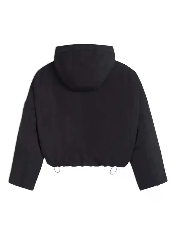 Maison Kitsuné Hooded Zip-up Puffer Jacket