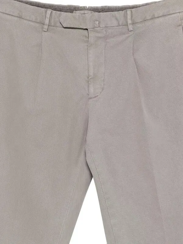 DELL'OGLIO Pleated Trousers - Grey