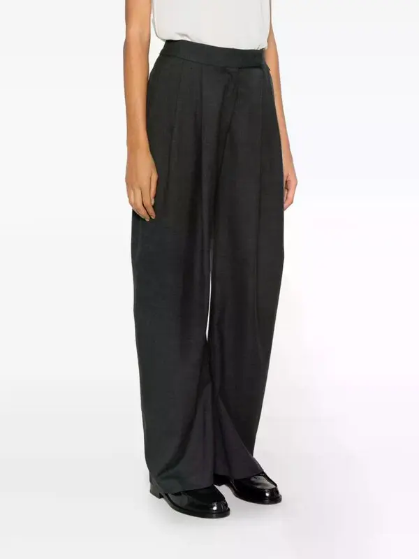 Herno Pleated Trousers - Grey