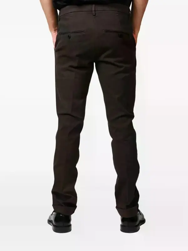 DONDUP Gaubert Button Trousers - Brown