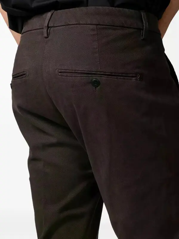 DONDUP Gaubert Button Trousers - Brown