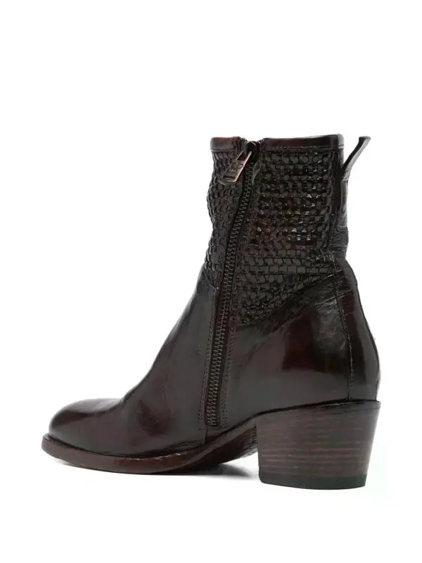 KING TARTUFOLI SHOES 45mm Leather Ankle Boots
