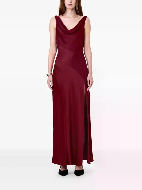 NICHOLAS Alfina Cowl-neck Maxi Dress