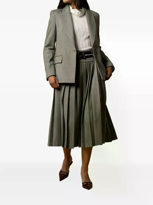 KOCCA Single-breasted Blazer With Notched Lapels