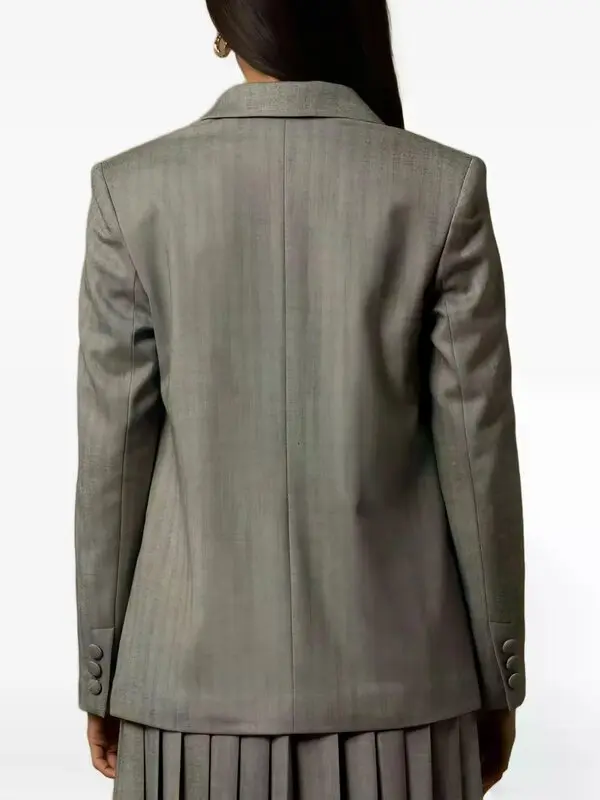 KOCCA Single-breasted Blazer With Notched Lapels