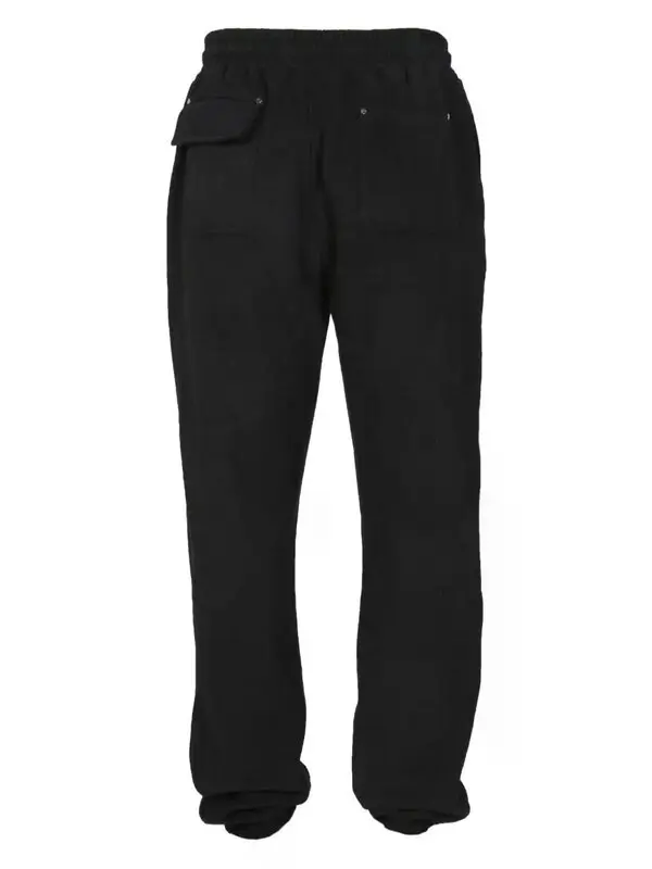 MOUTY Logo-patch Track Pants - Black