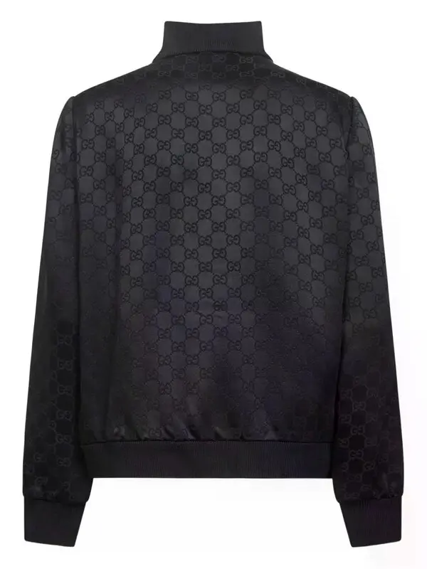 Gucci Monogram Jacquard Bomber Jacket