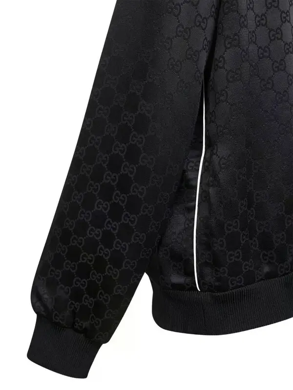 Gucci Monogram Jacquard Bomber Jacket