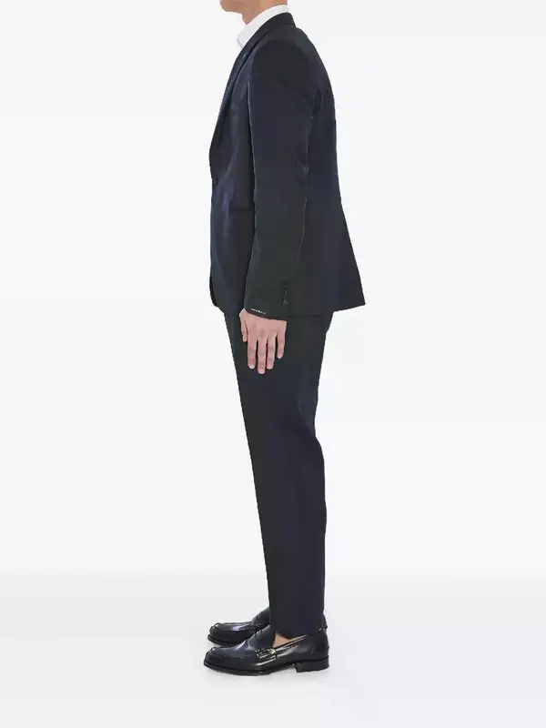 Tagliatore Virgin Wool Suit - Blue