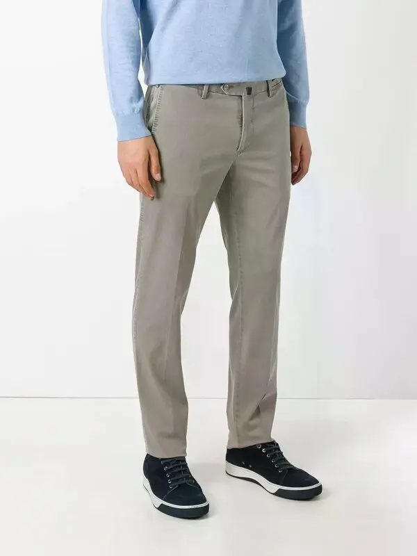 PT TORINO Slim Fit Chino Trousers - Neutrals