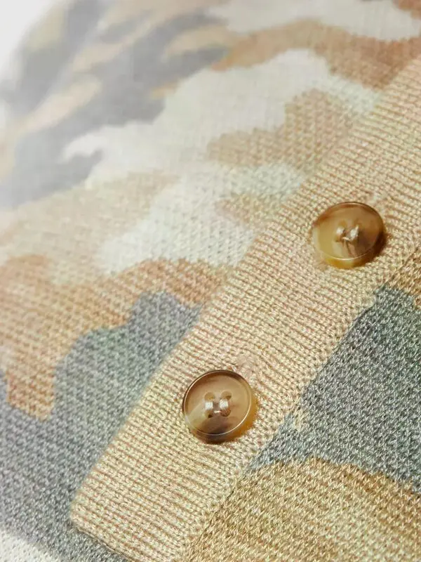 SEROYA Camouflage-pattern Polo Shirt