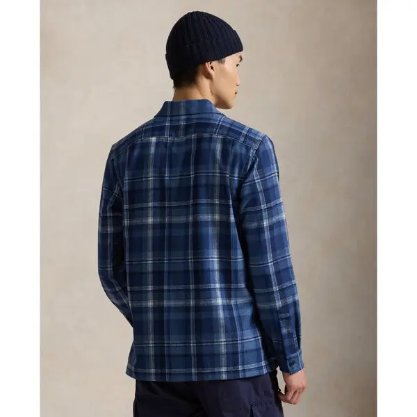 Ralph Lauren Classic Fit Plaid Wool Shirt
