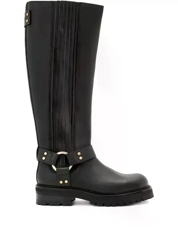 ALLSAINTS 450mm Maddie Leather Boots