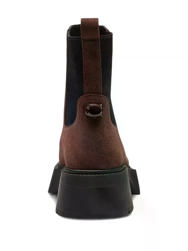 COACH Platform Chelsea Boots