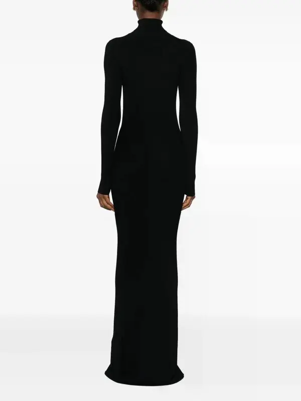 Brandon Maxwell Lainey Draped Maxi Dress