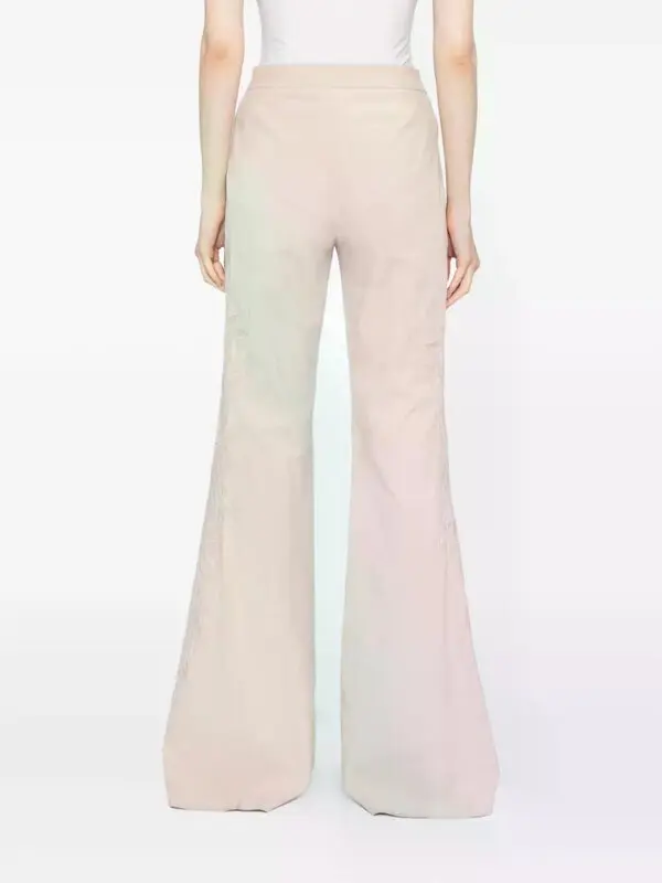 SAIID KOBEISY Embroidered Flared Trousers