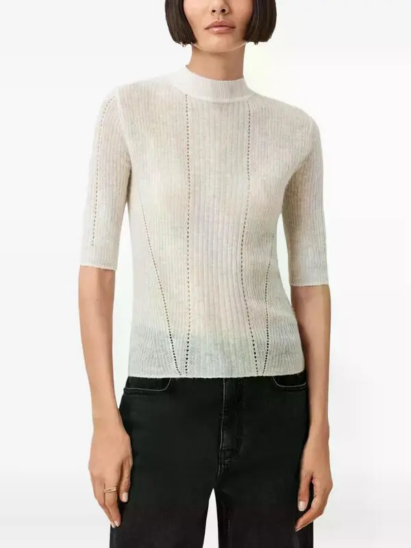 ALLSAINTS Ribbed Knitted Top