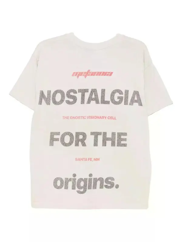 RRR123 Graphic-print T-shirt - Grey