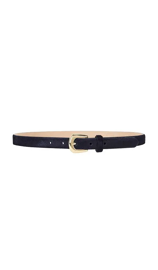 B-low The Belt Kennedy Mini Calf Hair Belt - Navy & Gold
